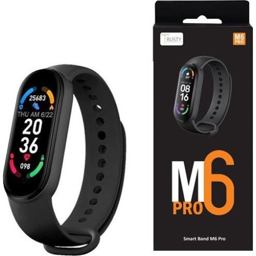 Bratara fitness M6 Pro, Bluetooth, Android/iOs, Negru - eMAG.ro