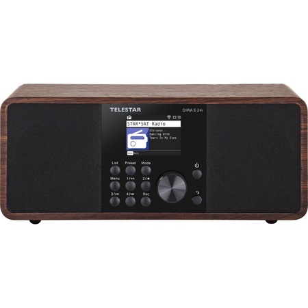 Radio digital cu ceas, Telestar, DIRA S24i, DAB/FM/Internet, Bluetooth ...