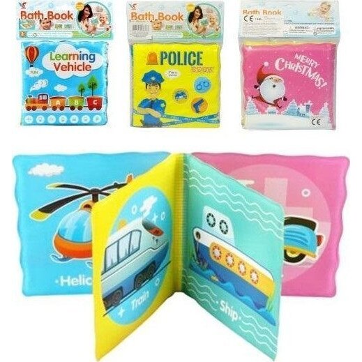 Carte rezistenta la apa, SWEDE, Pentru copii 18 luni+, Model aleatoriu ...