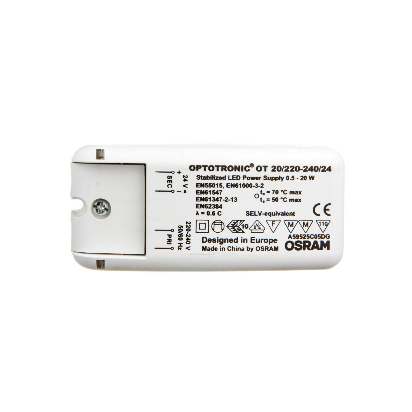 Alimentator Osram, 24V, 10A, Plastic, Alb - eMAG.ro