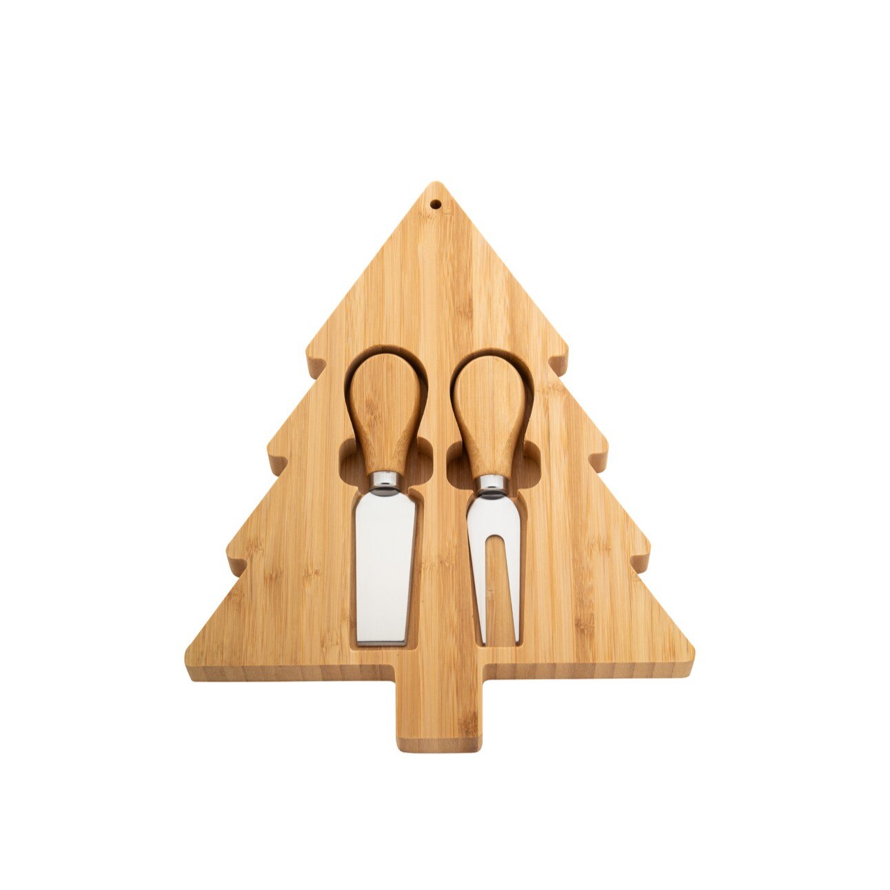 Set cutite pentru branza, Blent, Lemn, 195×250×20mm, Bej - eMAG.ro