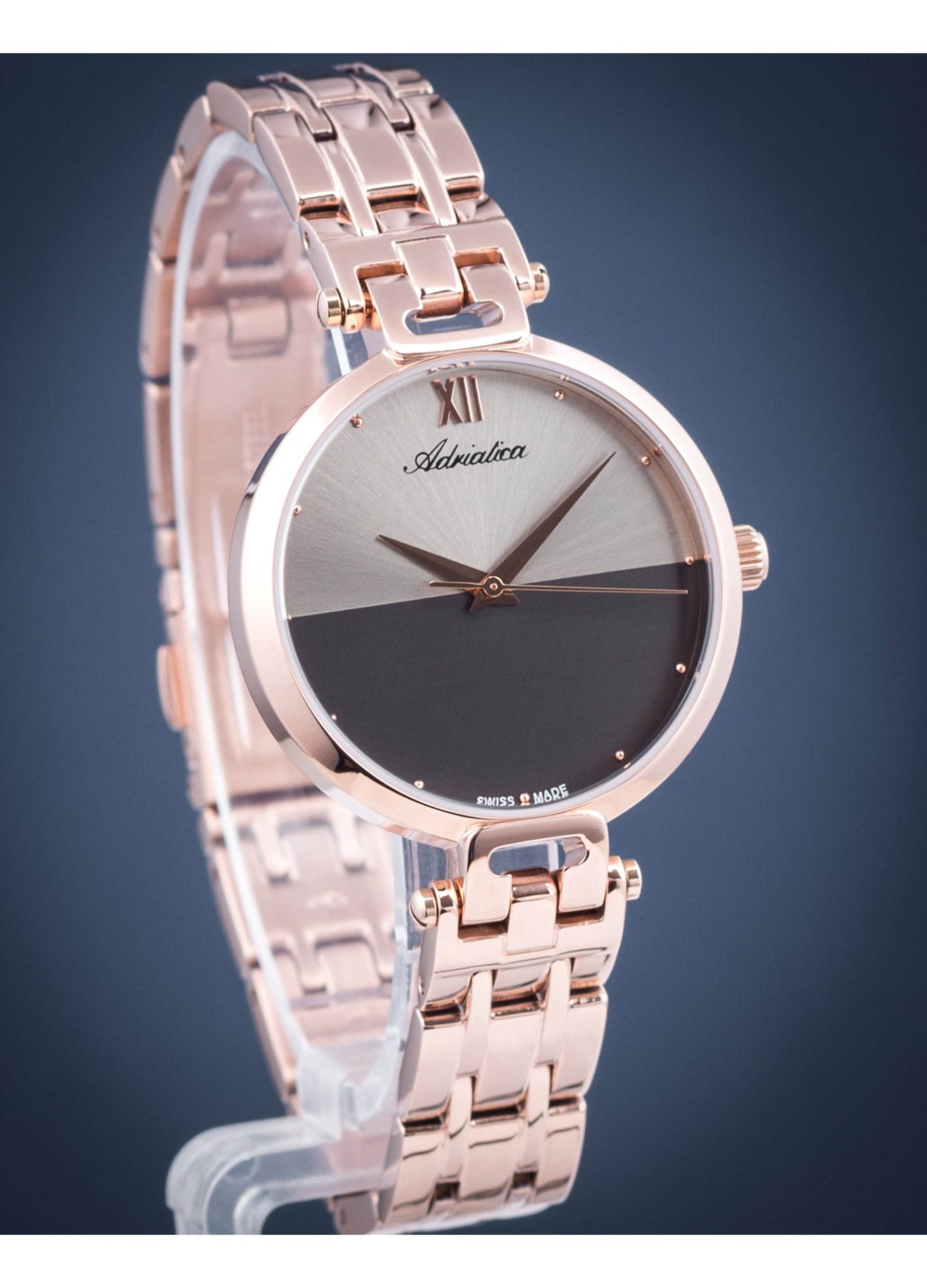 Ceas dama, Adriatica, Inox, Mecanism Quartz, Rose gold - eMAG.ro