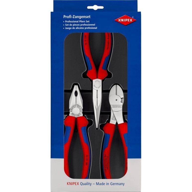 Set 3 clesti, Knipex, Rosu - eMAG.ro