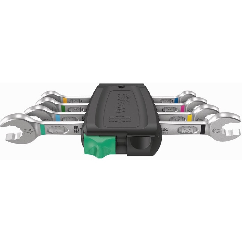 Set 4 chei combinate, Wera, Metal, 6/8/10/12, Argintiu - eMAG.ro