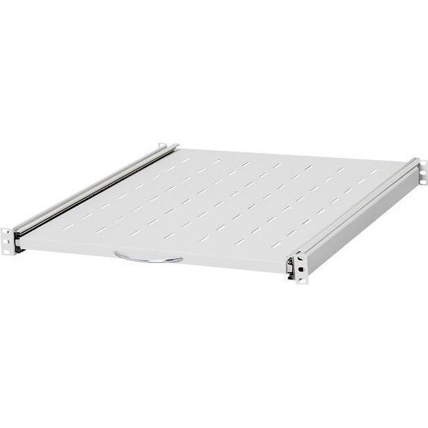 Raft pentru dulap rack extensibil, 19" Netrack 1U/550 mm, Gri - eMAG.ro