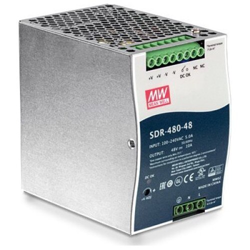 Sursa de alimentare industriala pe sina DIN, TRENDnet, 48V, 480W - eMAG.ro