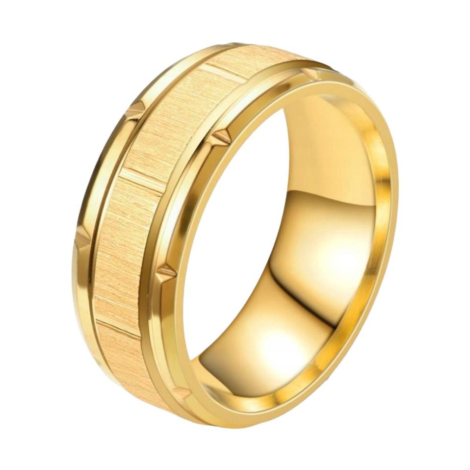 Inel, Inox, 20 mm, Auriu - eMAG.ro