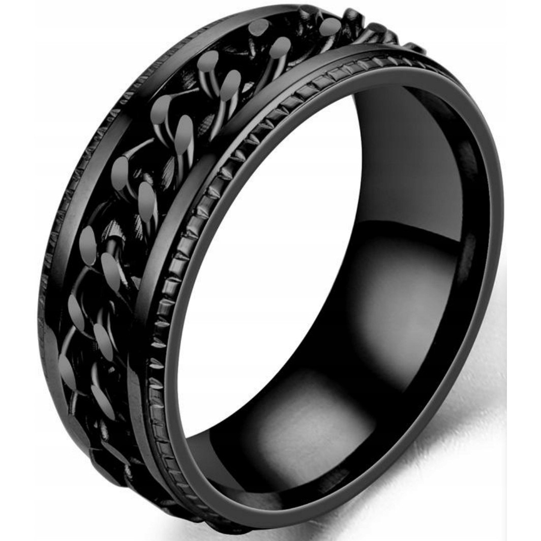 Inel, Inox, 17 cm, Negru - eMAG.ro