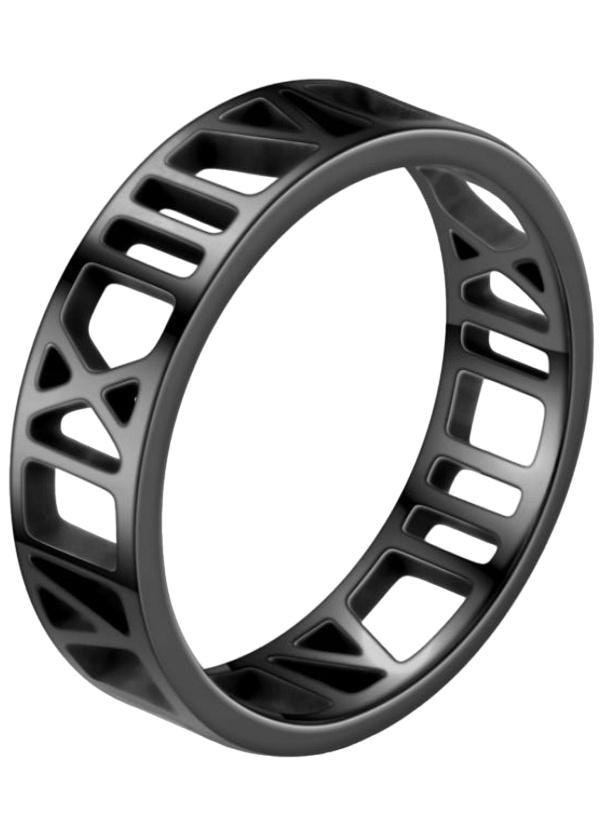 Inel, Inox, 19 mm, Negru - eMAG.ro