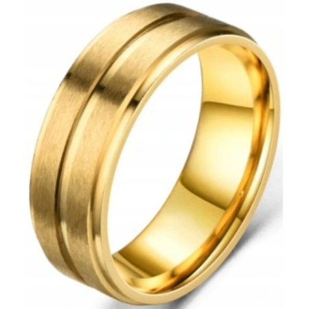 Inel, Inox, 20 mm, Auriu - eMAG.ro