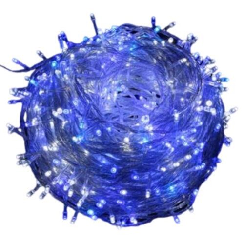 Luminite pentru brad de Craciun, NONAME, 100 LED, 10m, Albastru - eMAG.ro