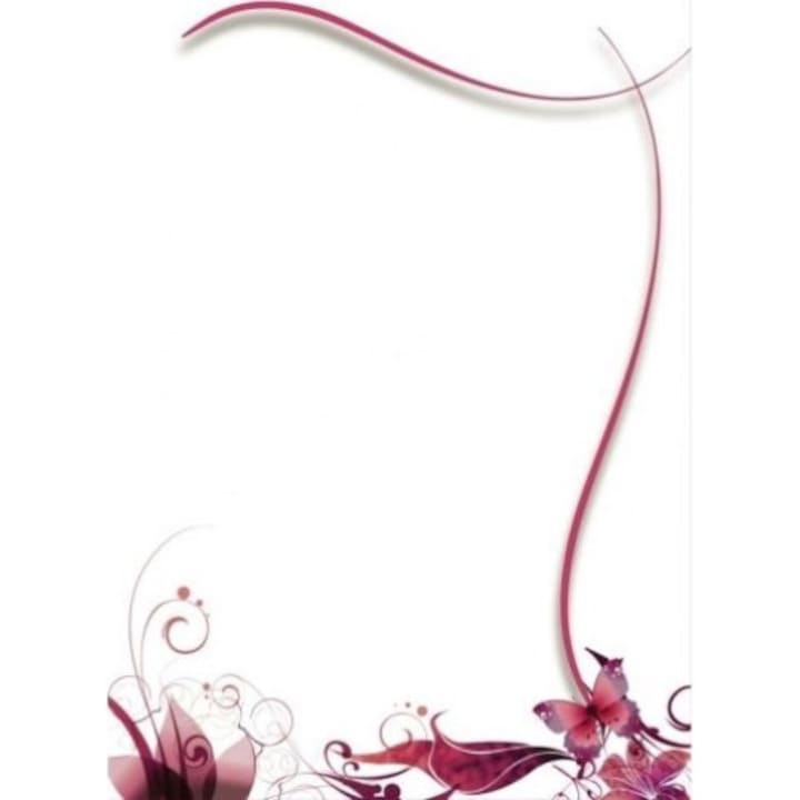 Set 20 diplome copii, Beniamin, Hartie, A4, Roz/ Alb - eMAG.ro