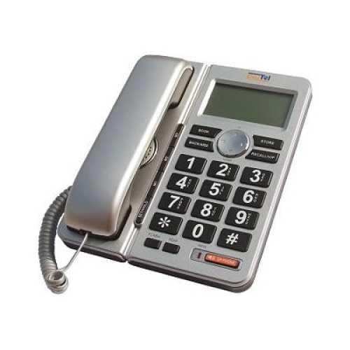 Telefon fix LJ-240, Dartel, Argintiu - eMAG.ro