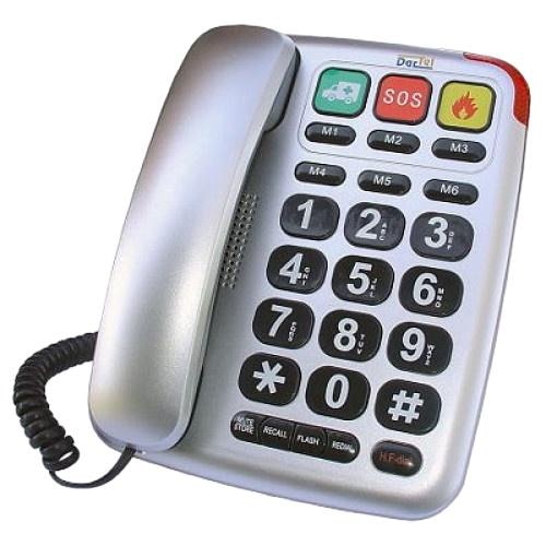 Telefon fix, Dartel, Multicolor - eMAG.ro