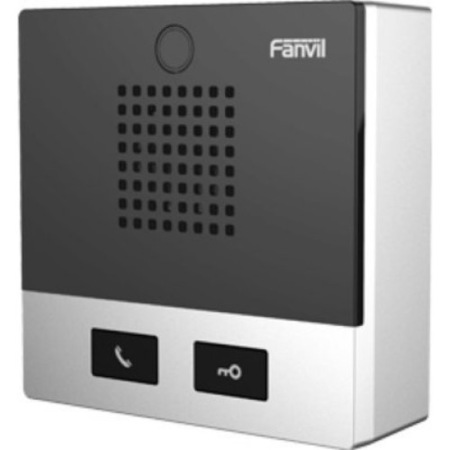 Interfon cu fir i10D, Fanvil, Inox, Negru - eMAG.ro