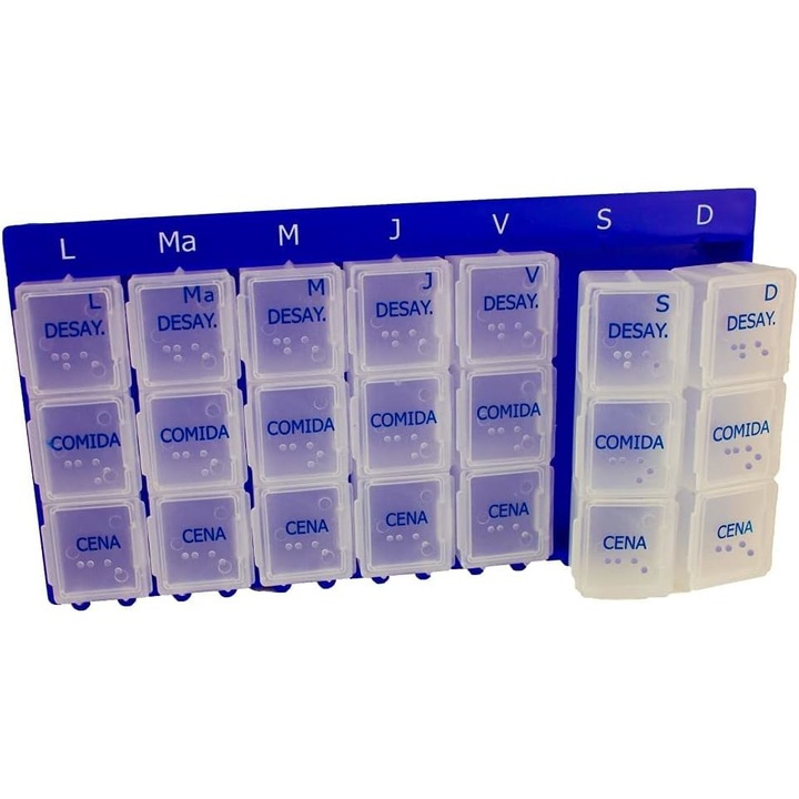 Organizator de pastile Queraltó saptamanal 3 doze zilnice - eMAG.ro