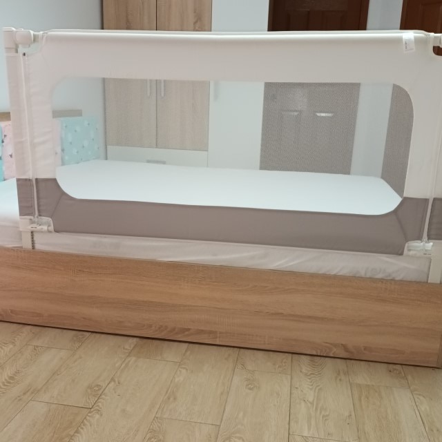 Bariera de Protectie Pat copii, Culisanta, Empria, Inaltime Ajustabila ...