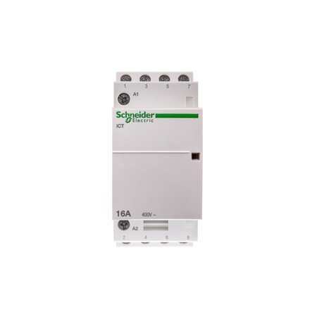 Contactor modular, Schneider, 16A, 4NO, 220-240V, 50Hz - eMAG.ro