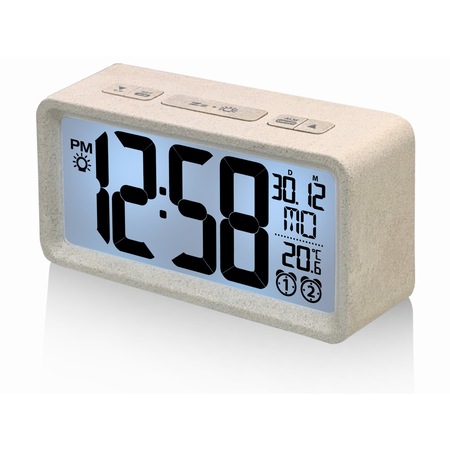 Ceas desteptator, Technoline, Alb - eMAG.ro