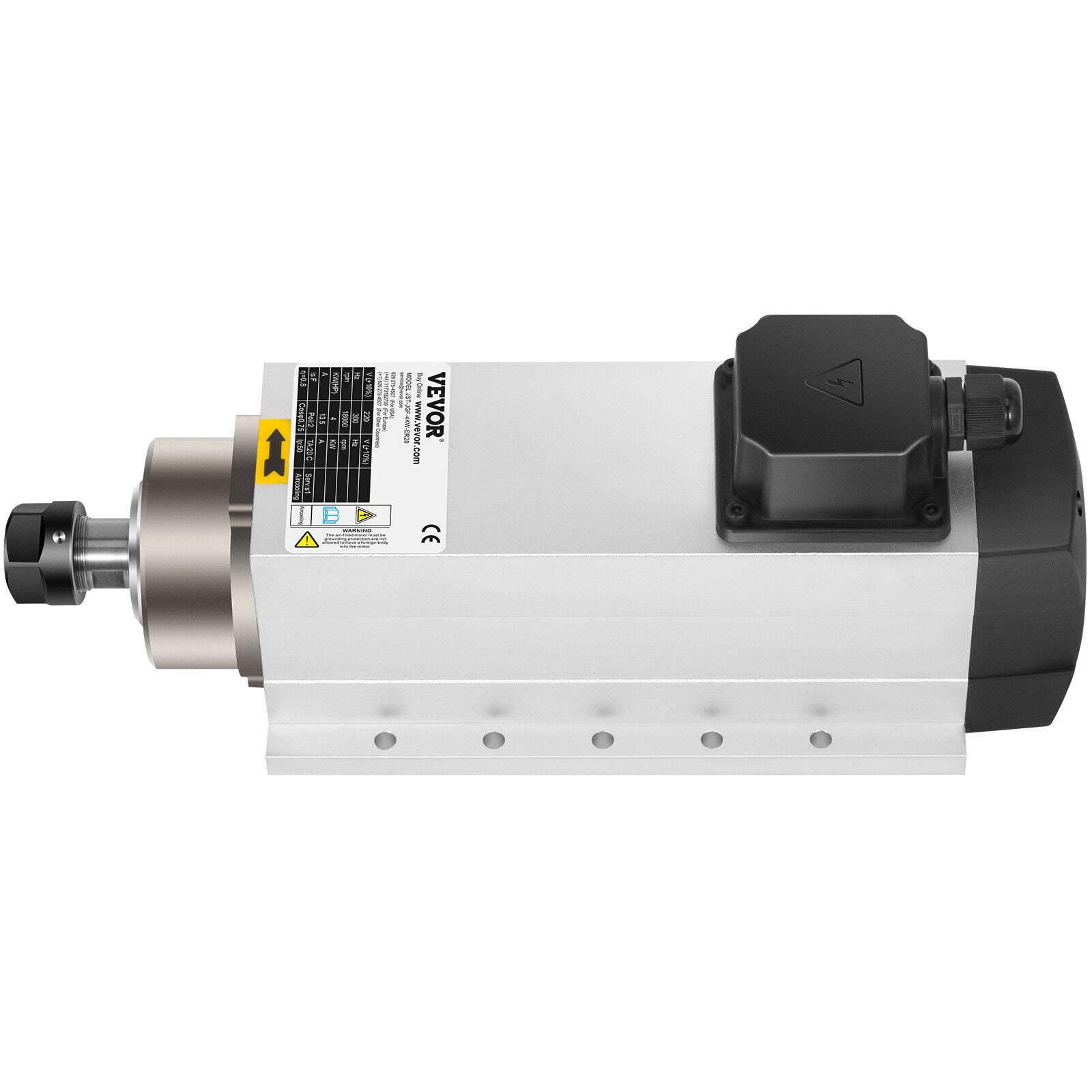 Motor ax, Vevor, 220V, 2200W, 100mm, 400Hz, 24000rpm, trifazic, 6A ...