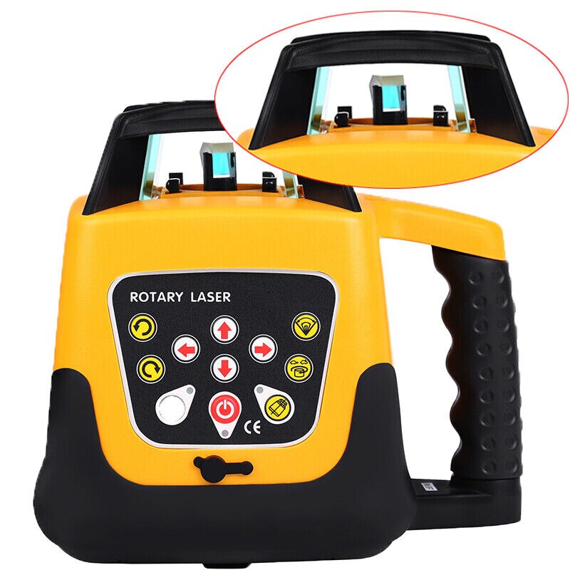 Nivel laser, 600 rpm, 500 m, rotire 360, IP54, fascicul verde 1 ...