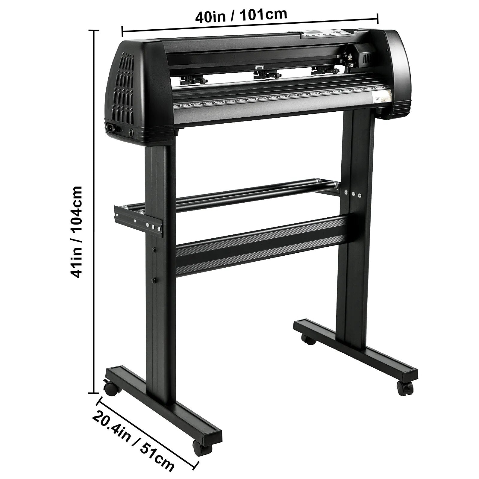 Plotter, 86cm, 800mm/s, Software Signmaster, Aluminiu, Alb - eMAG.ro