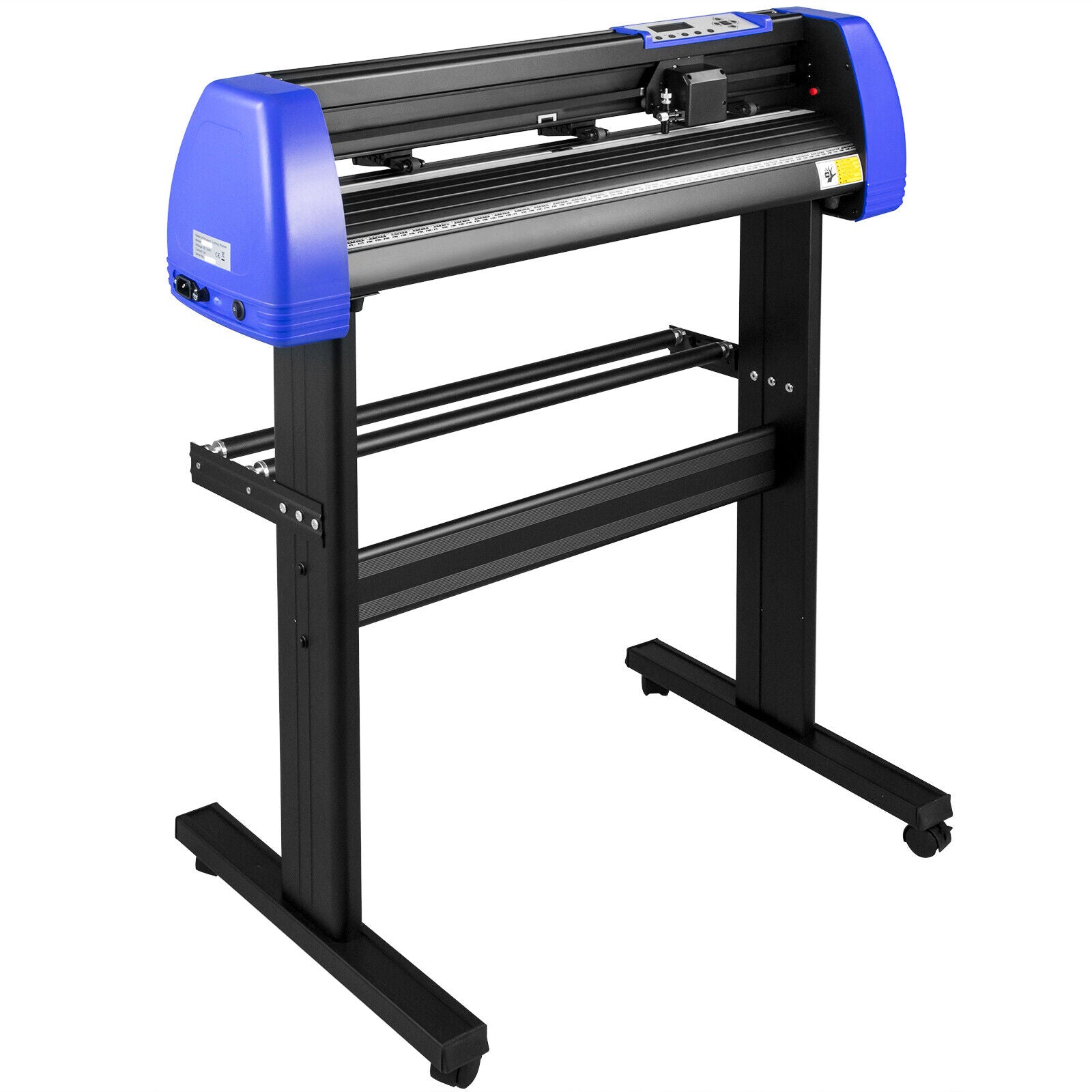 Plotter, 71 cm, USB, 720 mm/s, afisa LCD, aluminiu, 20 lame, albastru ...