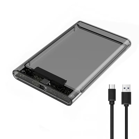 Rack extern pentru HDD 2.5" SATA USB 3.0, Fumuriu - eMAG.ro