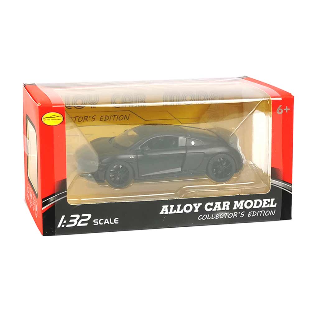 Masina metalica Audi R8 GT, cu usi care se deschid, 1:32, negru - eMAG.ro