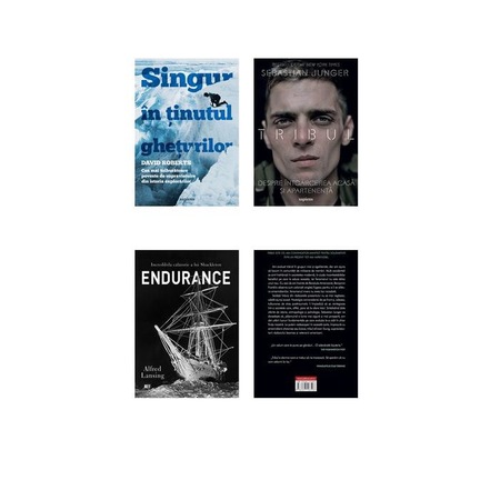 Pachet Sapiens 3 volume (Tribul, Endurance, Singur in tinutul ...