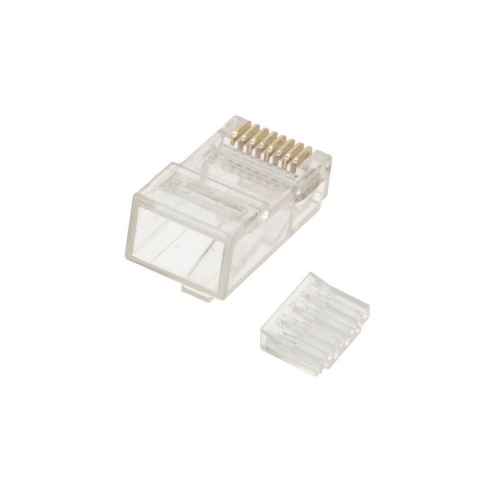 Mufa utp Cat6e RJ45 Set 100 Buc - eMAG.ro