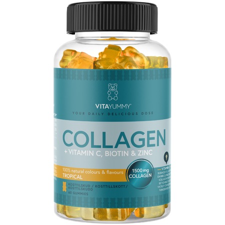 Colagen, Ursuleti Gumati Vegani, Vitayummy, 60 Jeleuri, 180g - eMAG.ro