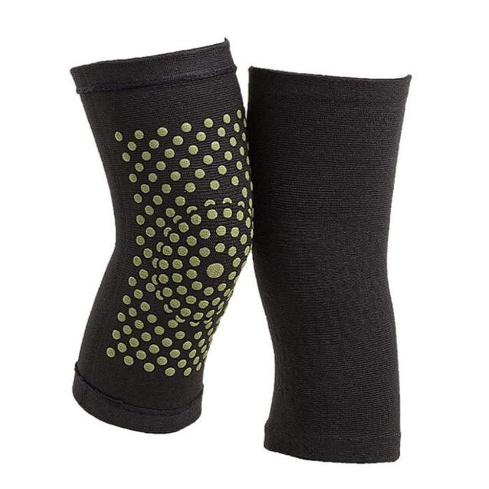 Genunchiere cu turmalina calda cu autoincalzire, Negru - eMAG.ro