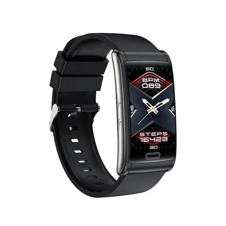 Bratara Fitness si Ceas Smartwatch E6™ WATCH 3D UltraSlim, Fitness ...
