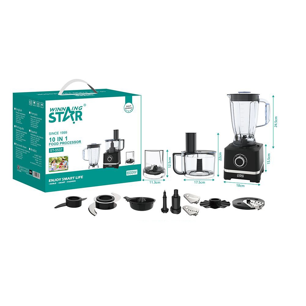 Blender Multifunctional 10-in-1 - 600W - eMAG.ro