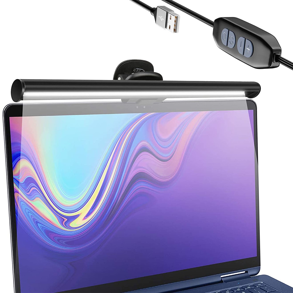 Lampa pentru monitor, Led, Negru - eMAG.ro