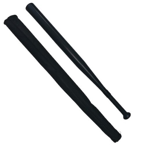 Bata Baseball Cu Sabie, Full Metal, Maner Detasabil, 70 Cm, Negru, Husa ...