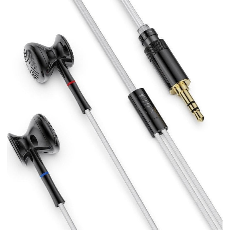 Casti cu fir FiiO, FF3, TPU, Negru - eMAG.ro