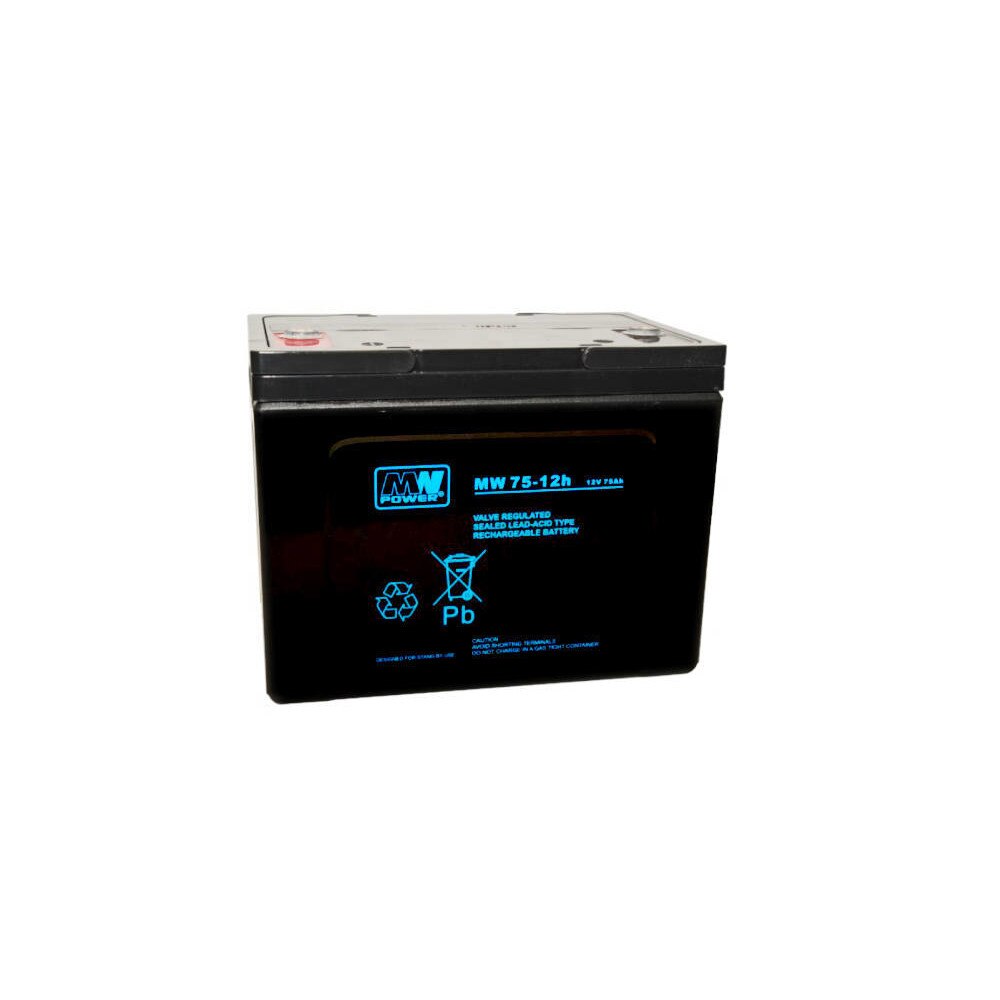 Baterie, MW Power, 12V 75Ah, Negru - eMAG.ro