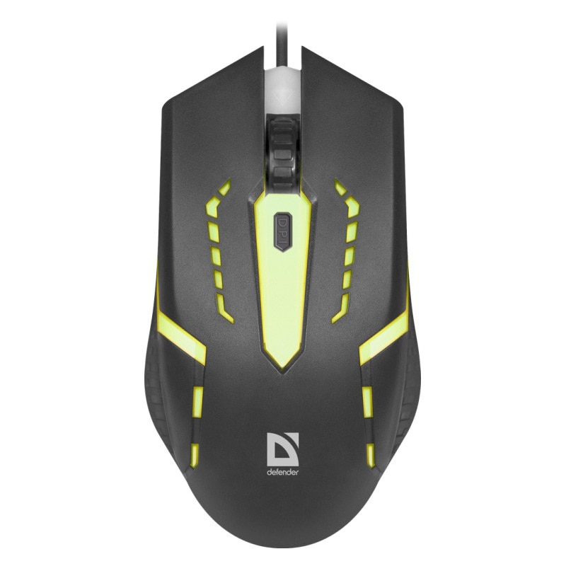 Mouse cu fir, Defender, USB. Negru - eMAG.ro