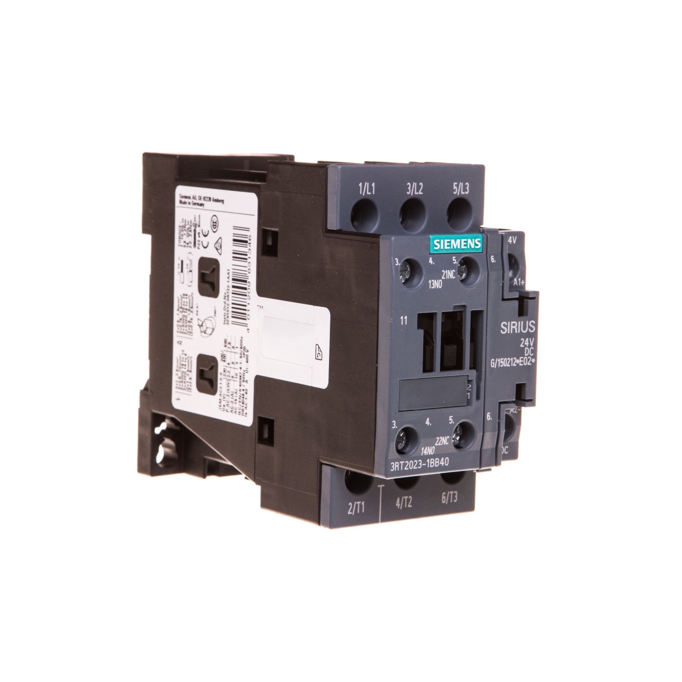 Contactor de putere Siemens, 9A 3P 24V - eMAG.ro