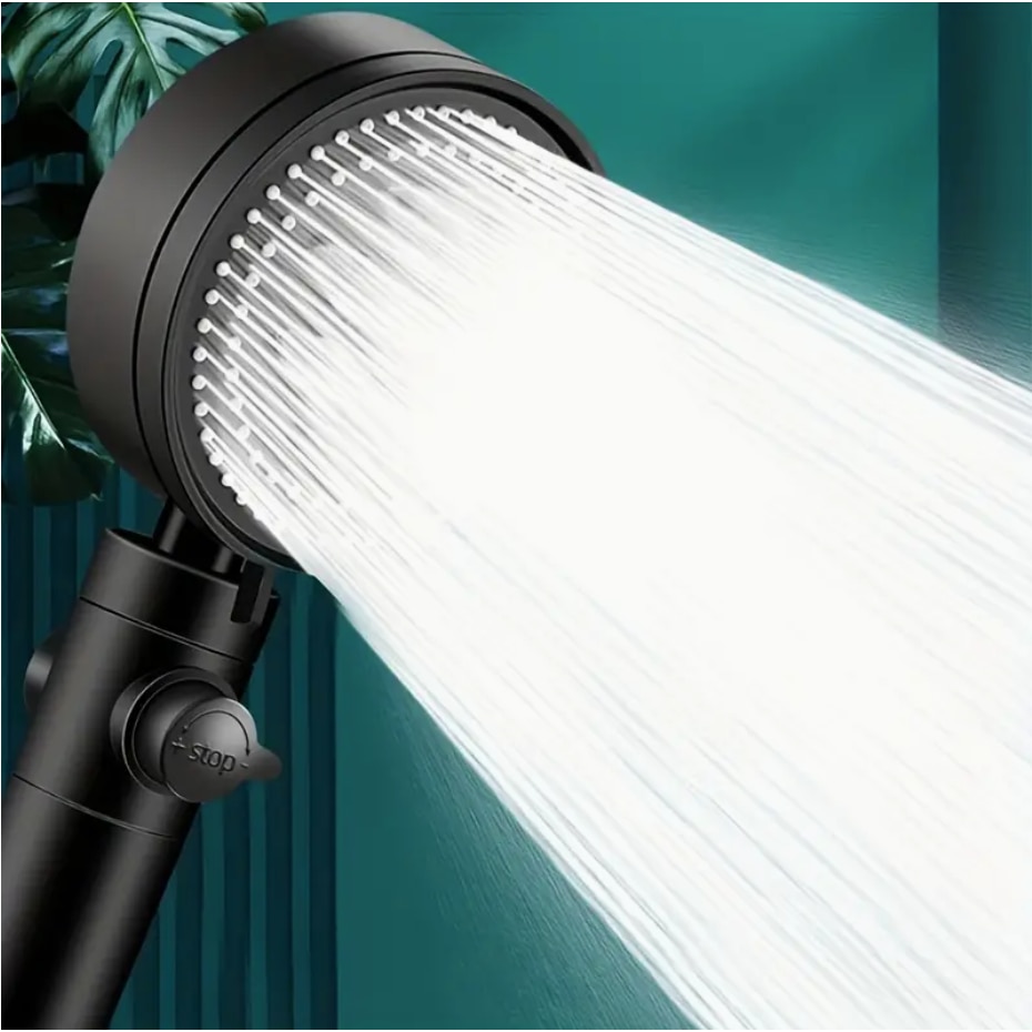 Para Cap De Dus Ultramodern, Moduri Diferite De Presiune a Apei, Negru ...