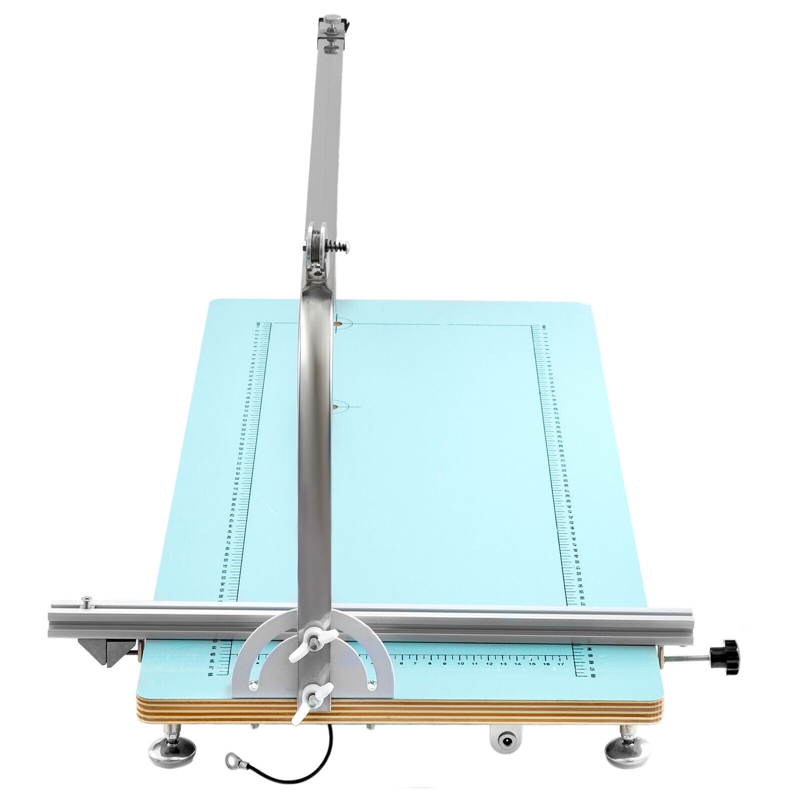 Cutter de polistiren, 78x33x5cm, 240V, aliaj de aluminiu, argintiu ...