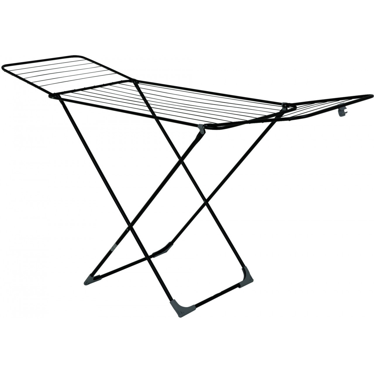 Uscator de rufe 183x55x99cm, negru, Velkea H200 - eMAG.ro