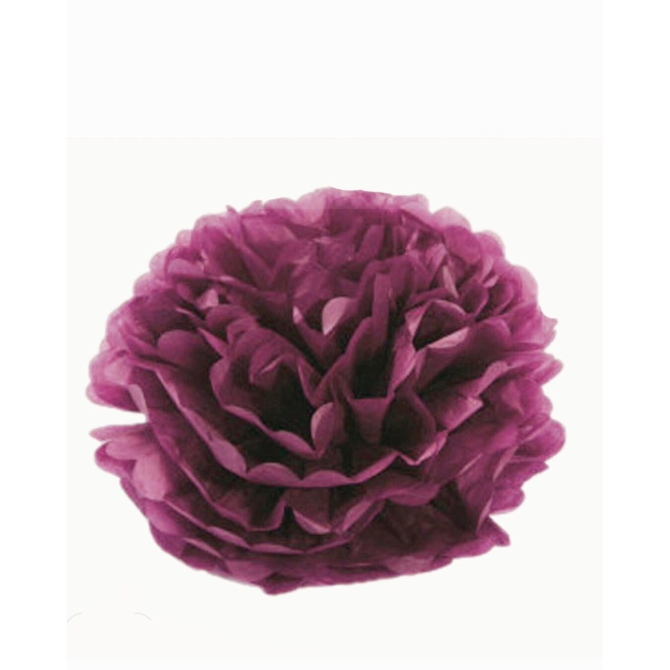 Pampon hartie 40 cm mov inchis - eMAG.ro