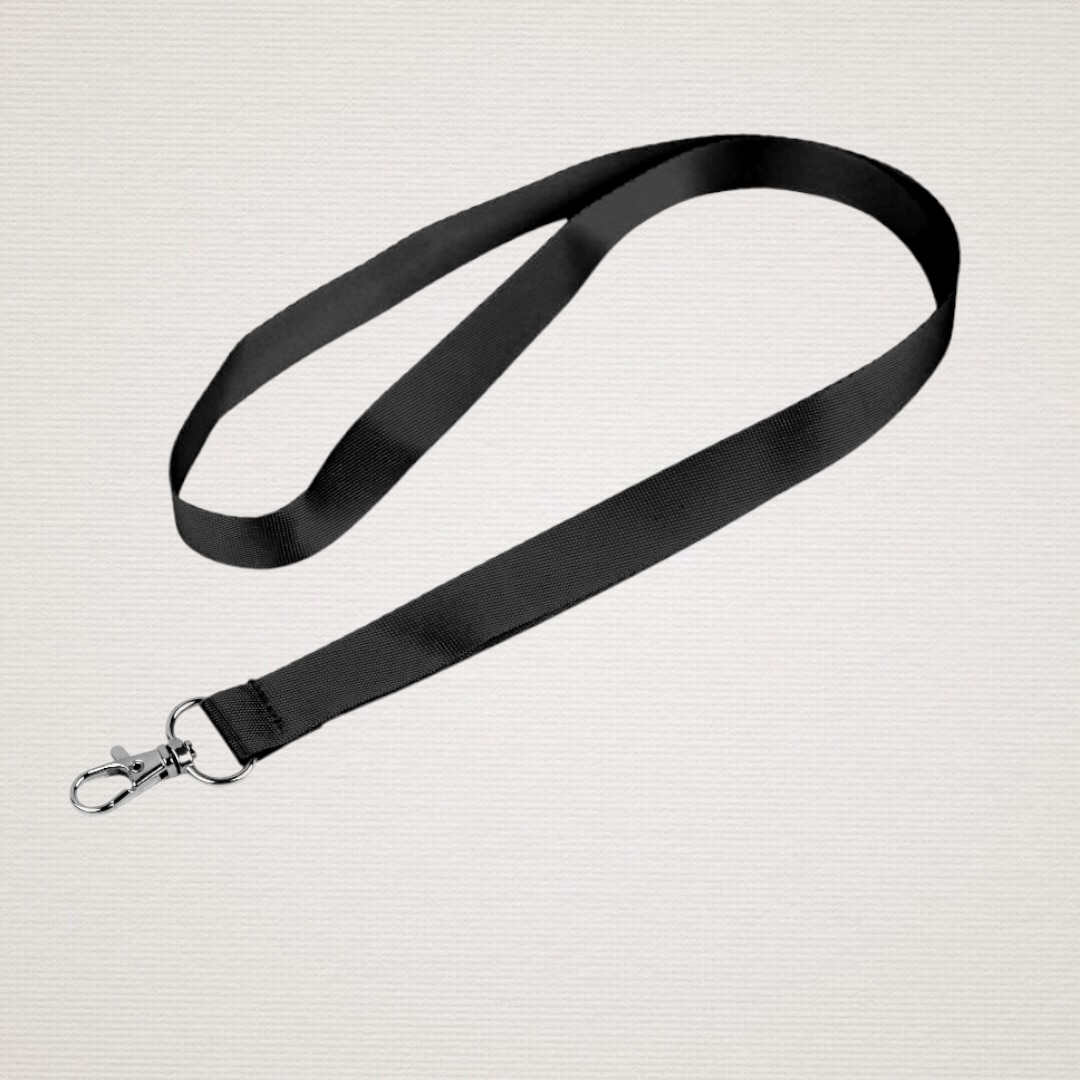 Snur textil cu carabina Crisalida, pentru legitimatie, ecuson sau chei ...