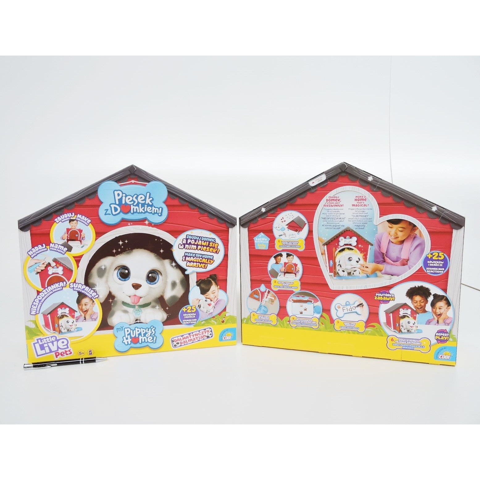 Caine dalmatian cu casa, Little Live Pets, Multicolor - eMAG.ro