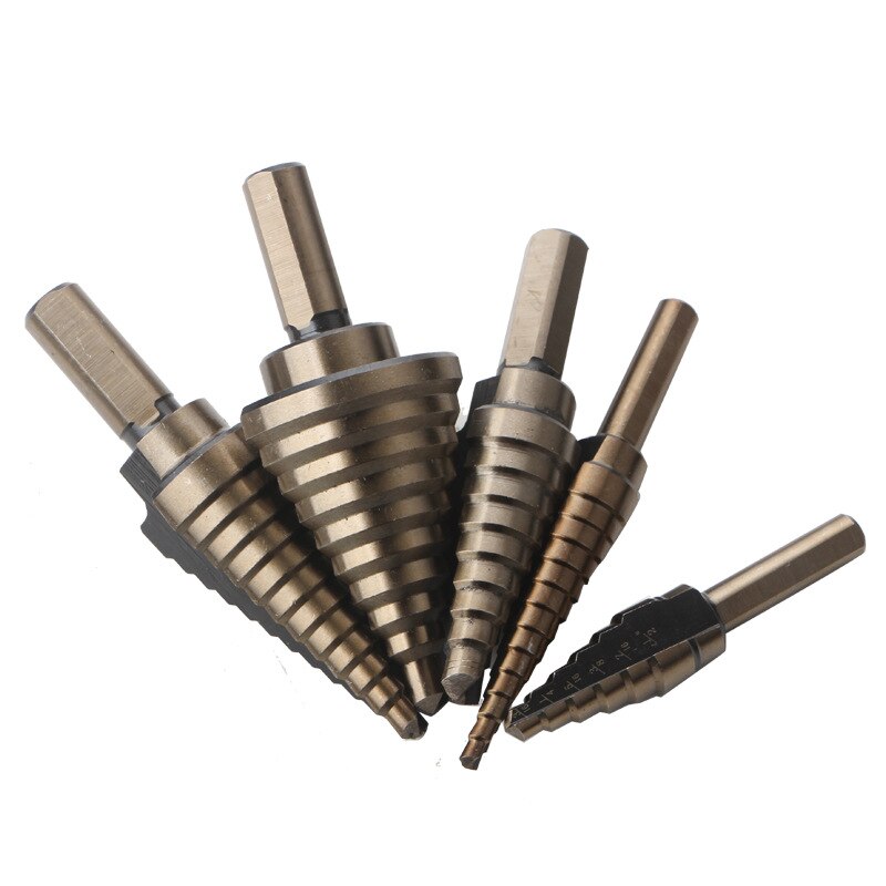 Set de burghie cu pas HSS conic 5 buc, BADU - eMAG.ro