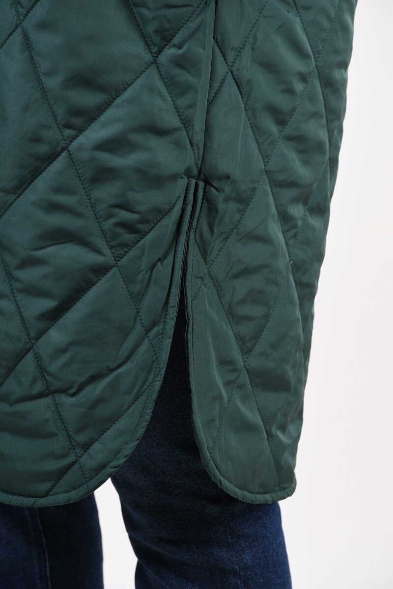 Geaca Lunga Dama, Vila, Verde, 44 - eMAG.ro