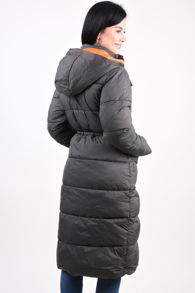 Geaca Lunga Dama, Only, Verde sparanghel, S - eMAG.ro